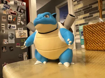 Blastoise Multicolor by entroisdimensions_figurine MakerWorld: Download ...