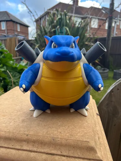 Blastoise Multicolor by entroisdimensions_figurine MakerWorld: Download ...