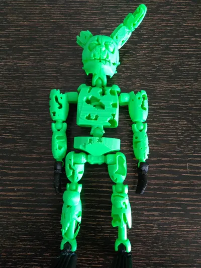 SpringTrap action figure - Free 3D Print Model - MakerWorld