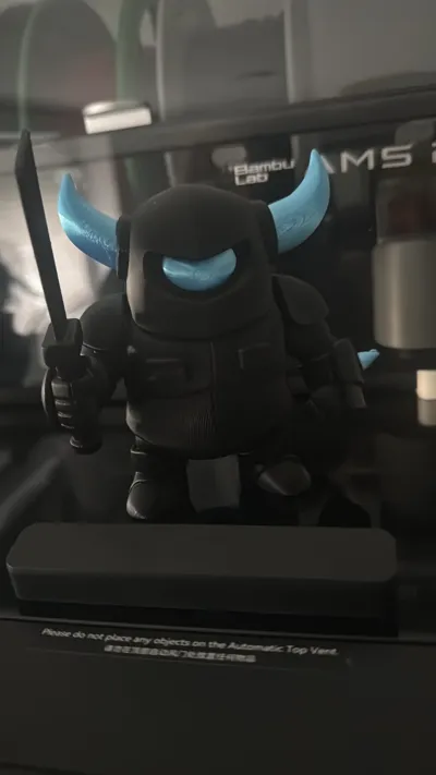 Mini Pekka (Clash Royale) - Free 3D Print Model - MakerWorld