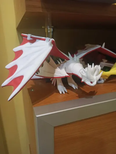 How to Train Your Dragon Razorwhip, Cloudjumper Edition, no supports ...