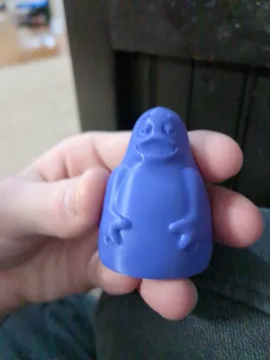 Articulated Grimace Hidden Legs Keychain by 3DomSculpts - MakerWorld