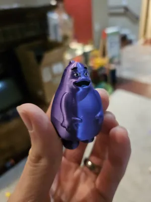 Articulated Grimace Hidden Legs Keychain by 3DomSculpts - MakerWorld