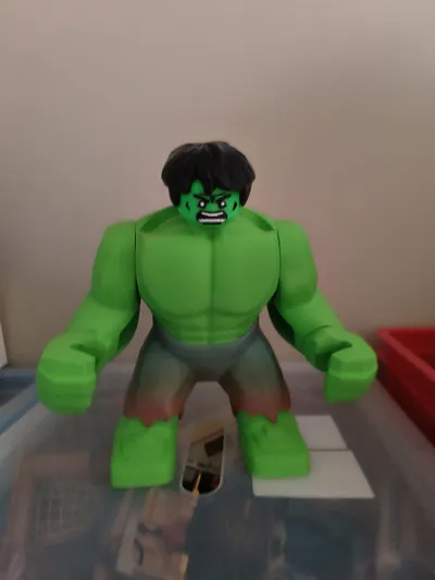 Bricks Hulk by waltersworld3d - MakerWorld