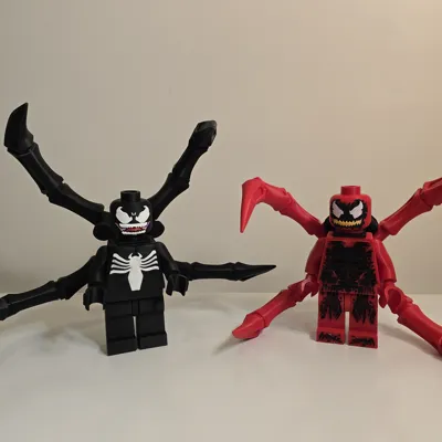 Bricks Venom - Free 3D Print Model - MakerWorld
