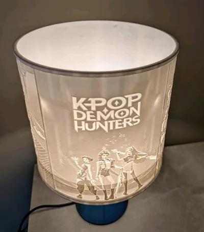 Lamp kpop demon hunters - Free 3D Print Model - MakerWorld