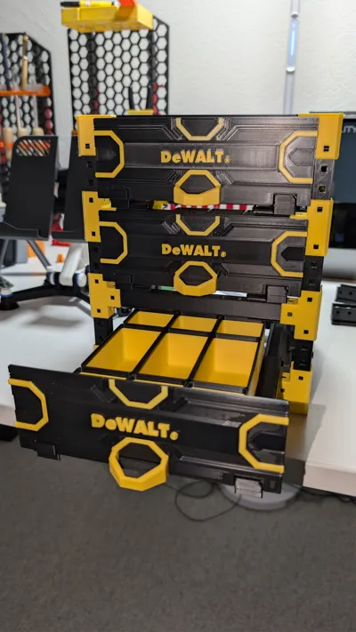 Modular Gridfinity Drawers - Free 3D Print Model - MakerWorld