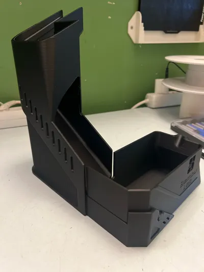 P2S Poop Chute Bin (Bambu Poop Box) - Free 3D Print Model - MakerWorld