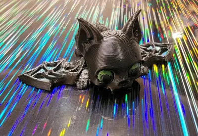 Skeletal Spiderwing Bat articulated - Free 3D Print Model - MakerWorld