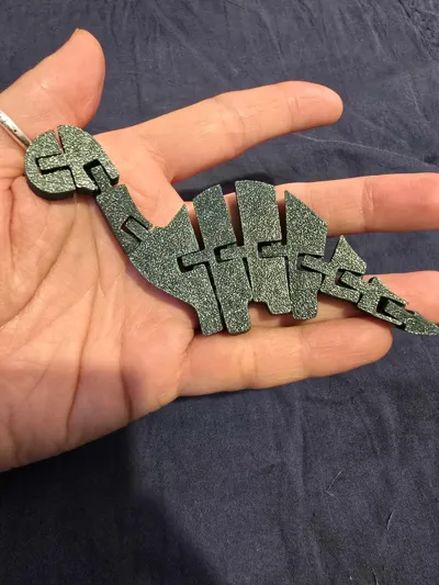 articulated dinosaur - Free 3D Print Model - MakerWorld