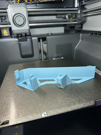 P2S Minimal Poop Chute V7 - Free 3D Print Model - MakerWorld