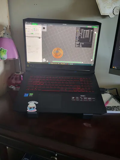 Gaming laptop stand - Big notebook riser by Terence_3D MakerWorld ...