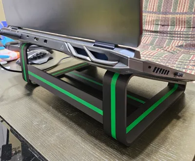 Gaming laptop stand - Big notebook riser by Terence_3D MakerWorld ...