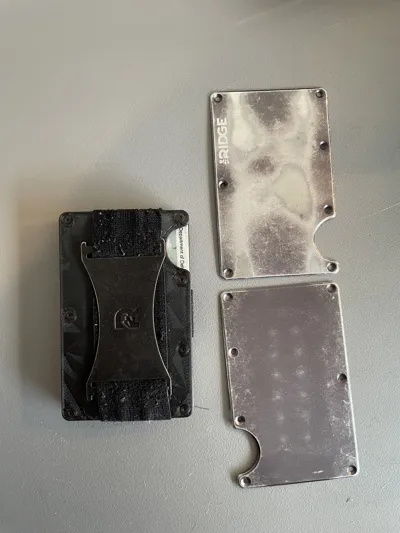 Ridge wallet rounded edges Remixed by HackitZ - MakerWorld