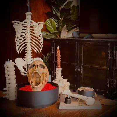 Bleeding Skull Fountain - Free 3D Print Model - MakerWorld