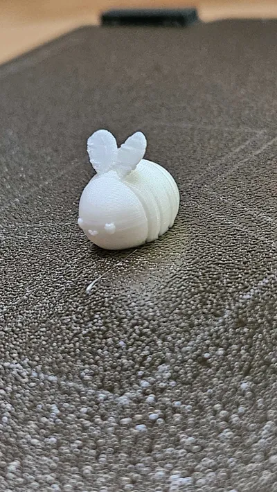 Honey Bee Bun Fidget Keychain (Dim Sum) - Free 3D Print Model - MakerWorld