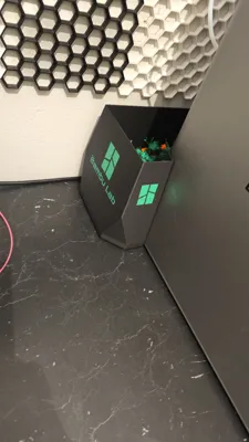 Poop Chute with optional magnets, for X1/P1 series by 3DTechBase - MakerWorld