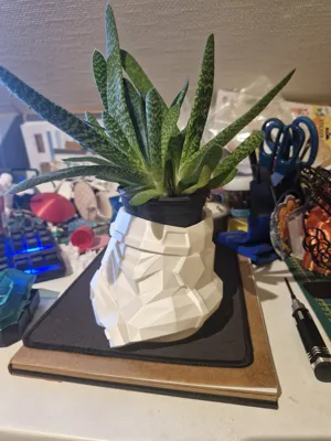 Storm Troopot - A Cat Wars Low-Poly Vase Planter by Gatto MakerWorld ...