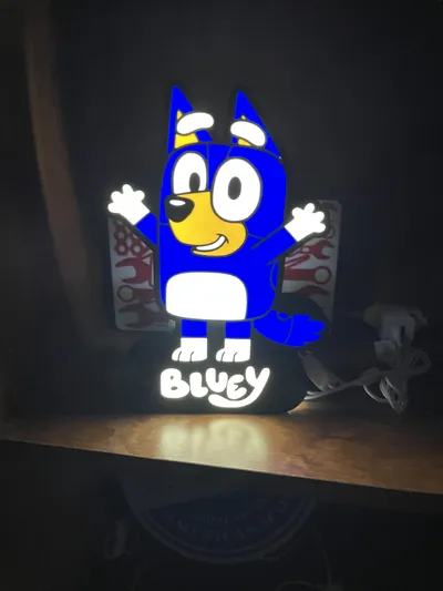 Bluey Light Box by lryan7310 MakerWorld: Download Free 3D Models