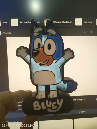 Bluey Light Box by lryan7310 MakerWorld: Download Free 3D Models