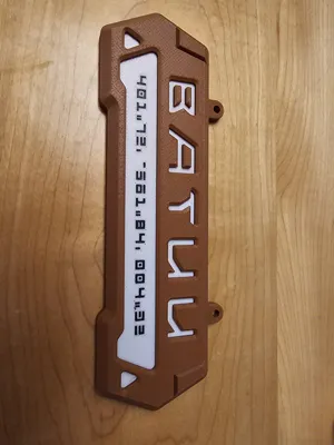 Batuu Sign -Star Wars Galaxy's Edge - Free 3D Print Model - MakerWorld