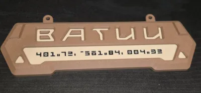 Batuu Sign -Star Wars Galaxy's Edge - Free 3D Print Model - MakerWorld