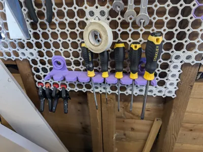 Multiboard - Screwdriver Holder by The_Trap__ MakerWorld: Download Free 3D Models