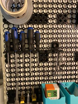 Multiboard - Screwdriver Holder by The_Trap__ MakerWorld: Download Free 3D Models