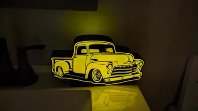 Classic Truck Light Box by 3dddman - MakerWorld