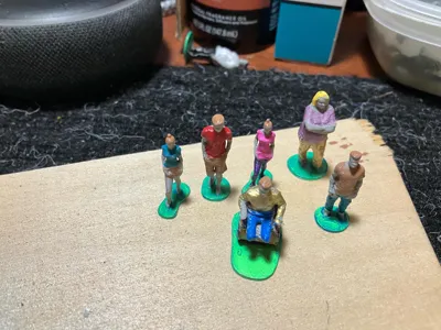 3D figures of people to scale - Free 3D Print Model - MakerWorld