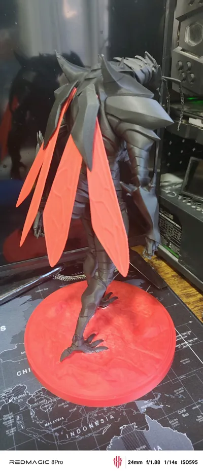 3D Figurine – Beru, the King's Shadow | Solo Leveling - Free 3D Print ...