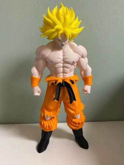 Super Saiyan - Free 3D Print Model - MakerWorld