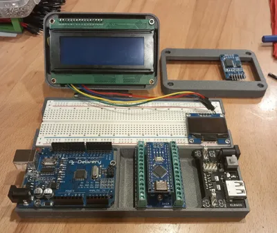 arduino + bread board - Free 3D Print Model - MakerWorld