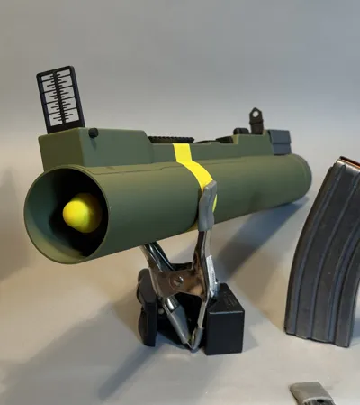 Full-Size M72 LAW Rocket Launcher | Moving Parts - Free 3D Print Model ...