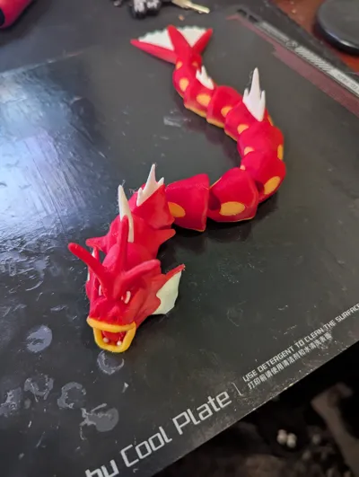 Articulated Gyarados - Pokemon - Free 3D Print Model - MakerWorld