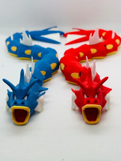 Articulated Gyarados - Pokemon by angry-p1p MakerWorld: Download Free ...