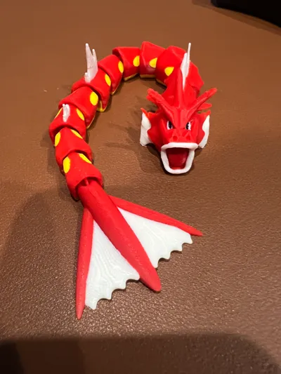 Articulated Gyarados - Pokemon by angry-p1p MakerWorld: Download Free ...