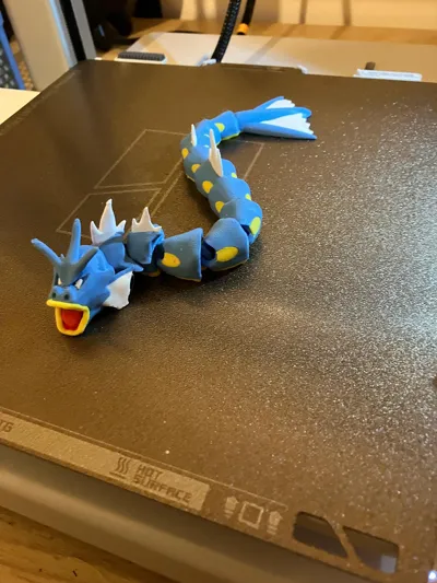 Articulated Gyarados - Pokemon - Free 3D Print Model - MakerWorld