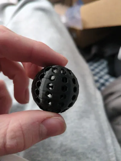 Airless Tpu Bounce Ball - Free 3D Print Model - MakerWorld