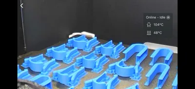 Cable Clip | Cable Organizer | Multiple Sizes - Free 3D Print Model ...