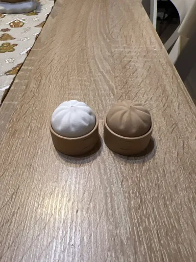 Dumpling Click Toy! - Free 3D Print Model - MakerWorld
