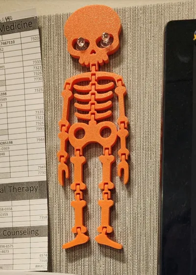 Flexi Halloween Skeleton Decoration / Toy Shared by Florida_Man ...