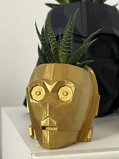 C3-POT - A Star Wars Low-Poly Vase by Gatto - MakerWorld
