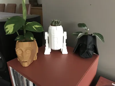 C3-POT - A Star Wars Low-Poly Vase by Gatto - MakerWorld