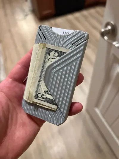 Cascade card wallet V3 - Free 3D Print Model - MakerWorld