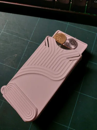 Cascade card wallet V3 - Free 3D Print Model - MakerWorld