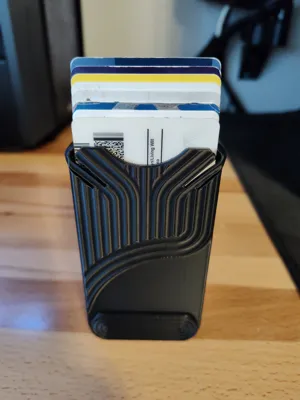 Cascade card wallet V3 - Free 3D Print Model - MakerWorld