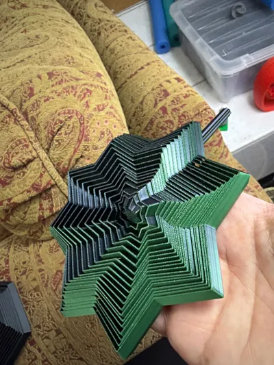 Fidget Star - Free 3D Print Model - MakerWorld