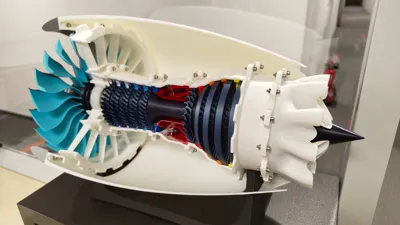 Jet Engine with outer shell Remixed by DutchWorkX3D MakerWorld ...
