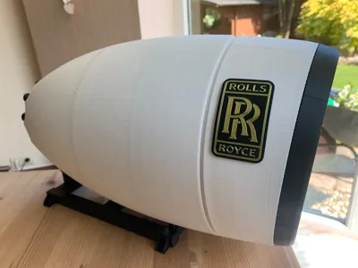 Jet Engine with outer shell Remixed by DutchWorkX3D MakerWorld ...